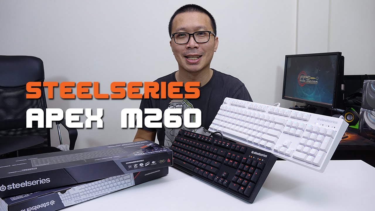 รีวิว: SteelSeries APEX M260 - YouTube