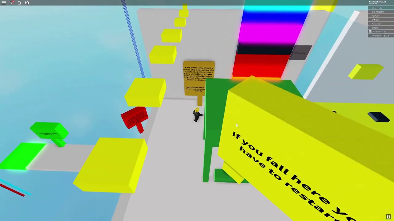 impossible obby: part 1 - YouTube
