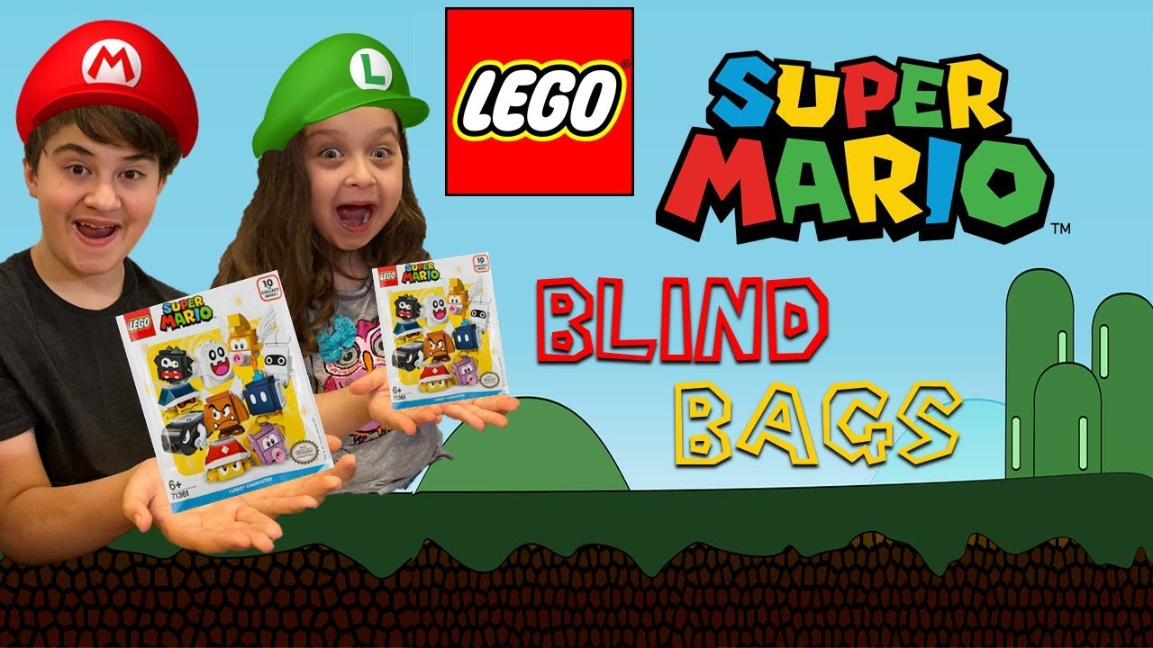 New Lego Super Mario Blind Bags -- Open & Build - YouTube