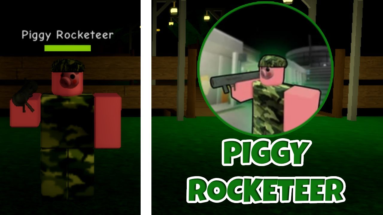 How To Get The "Piggy Rocketeer" Badge & "Piggy Rocketeer" Skin In ...