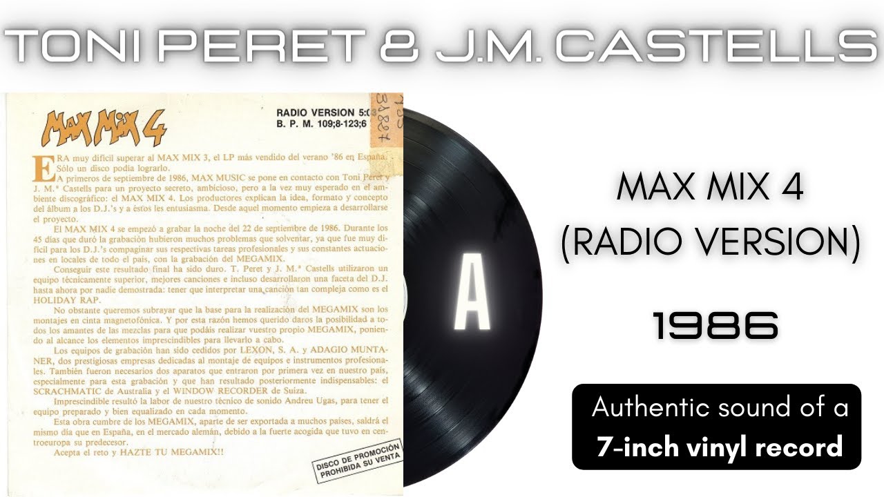 Max Mix 4 (Radio Version) [7'' vinilo] - YouTube