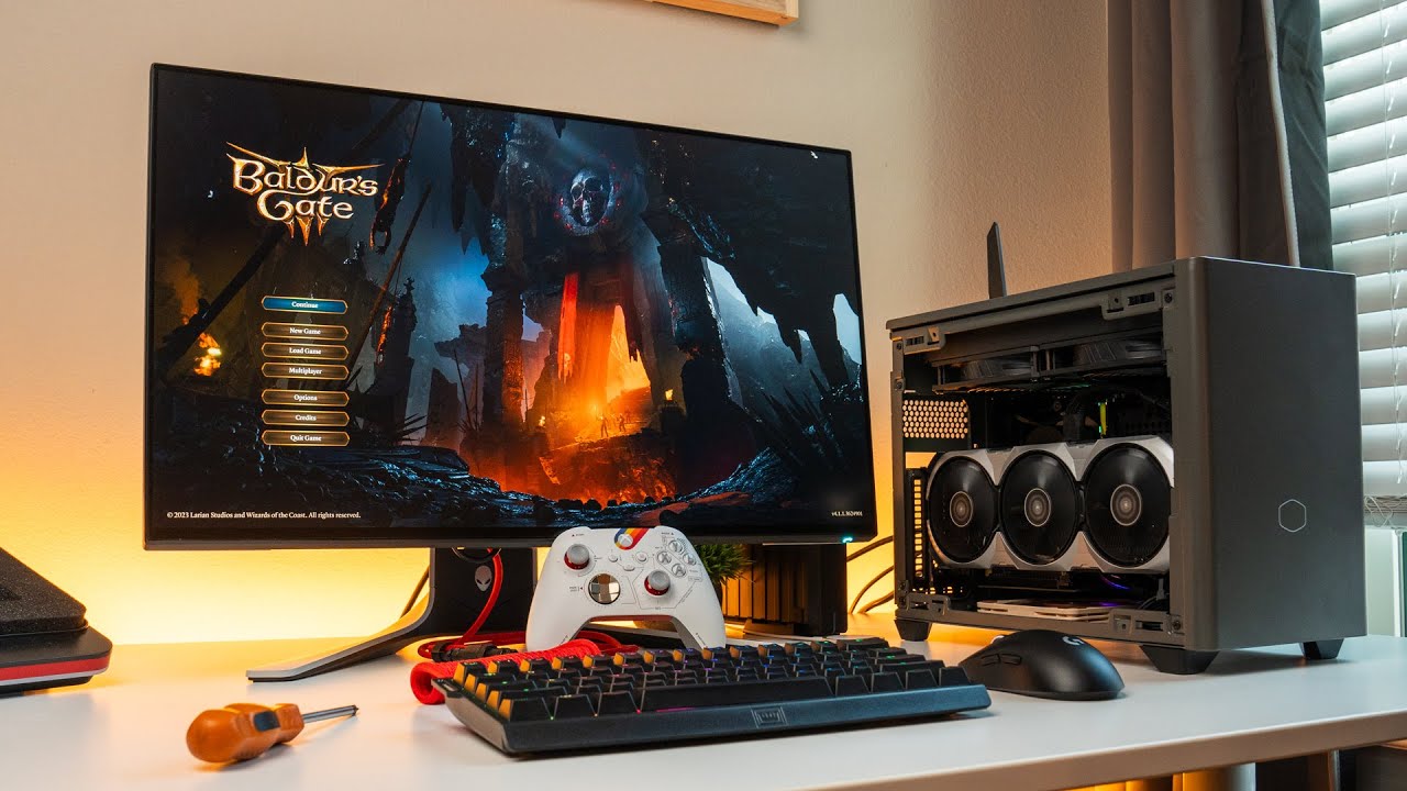 The Powerful SFF PC That's Fun To Build w/ 7800X3D, 4070Ti - YouTube