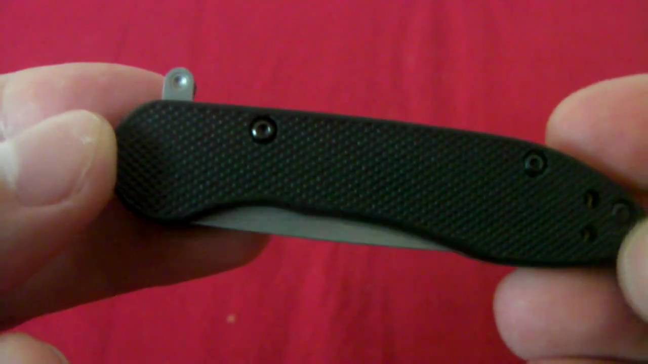 Knife Review -- Kershaw OD-2 -- 5th Pocket Overdrive - YouTube