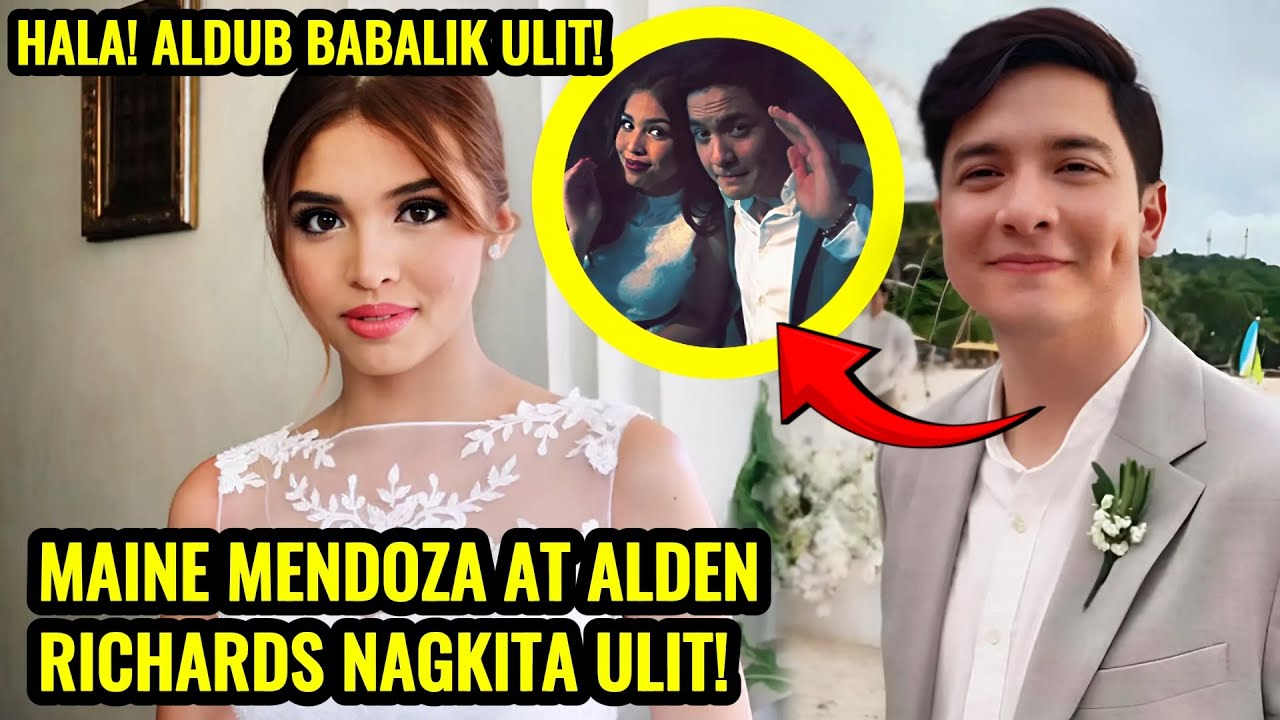 MAINE MENDOZA AT ALDEN RICHARDS NAG KITA ULIT ALDUB BABALIK NA ULIT SA EATBULAGA - YouTube