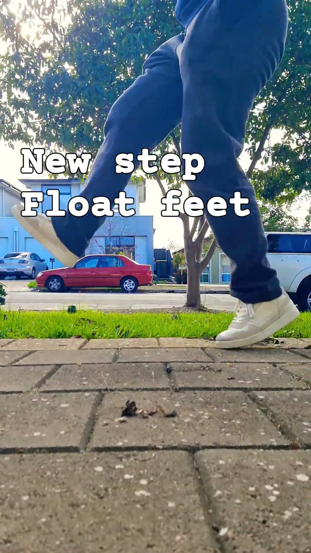 new step floating feet #dance #music #shufflesteps - YouTube