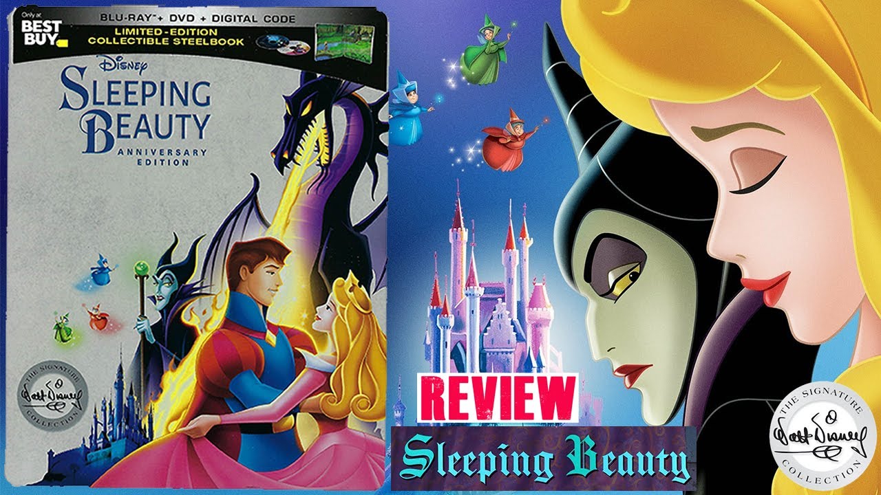 Sleeping Beauty 1959 Best Buy Exclusive Blu Ray SteelBook (Review ...