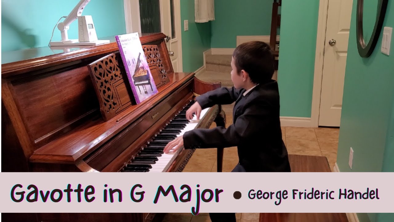 Gavotte in G Major | George Frideric Handel | Performed by Spencer ...