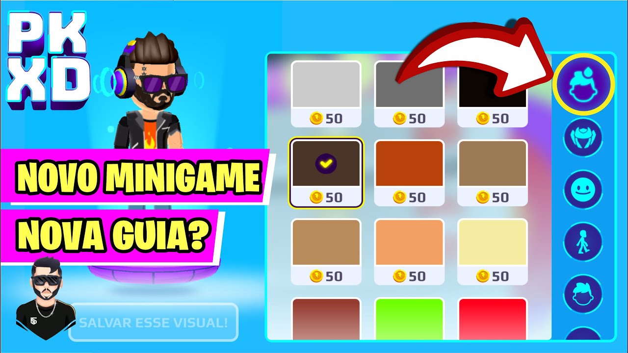 PK XD | NOVA GUIA NO AVATAR? CURIOSIDADES DO NOVO MINIGAME FASHION STAR ...