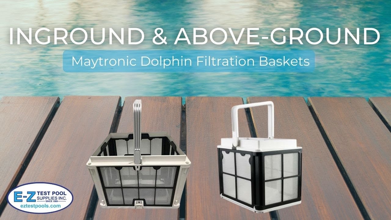 Dolphin Inground and Above Ground Filtration Baskets - YouTube
