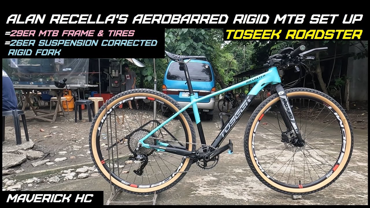 BIKECHECK=TOSEEK ROADSTER AEROBARRED RIGID MTB SET UP BY ALAN RECELLA ...