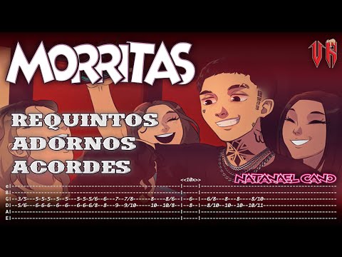 Morritas - Natanael Cano - TABS - Requintos/Acordes/Adornos - Tutorial
