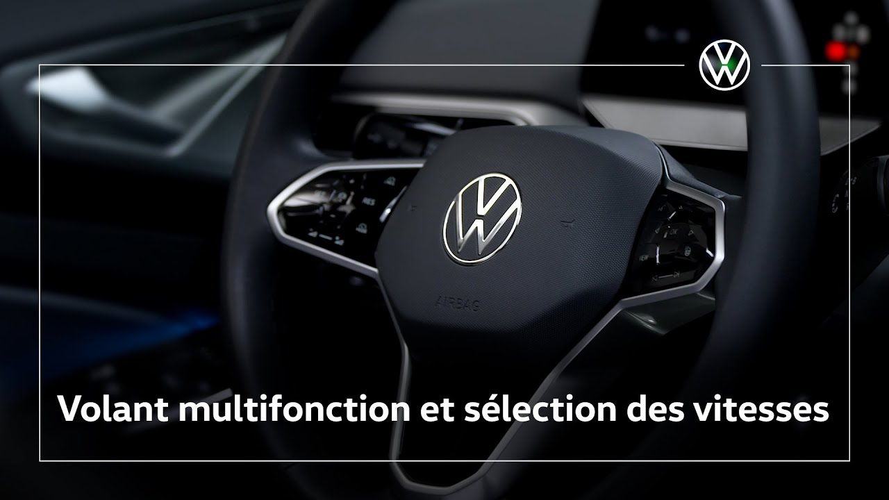 Volant multifonction et sélection des vitesses | Volkswagen Canada ...