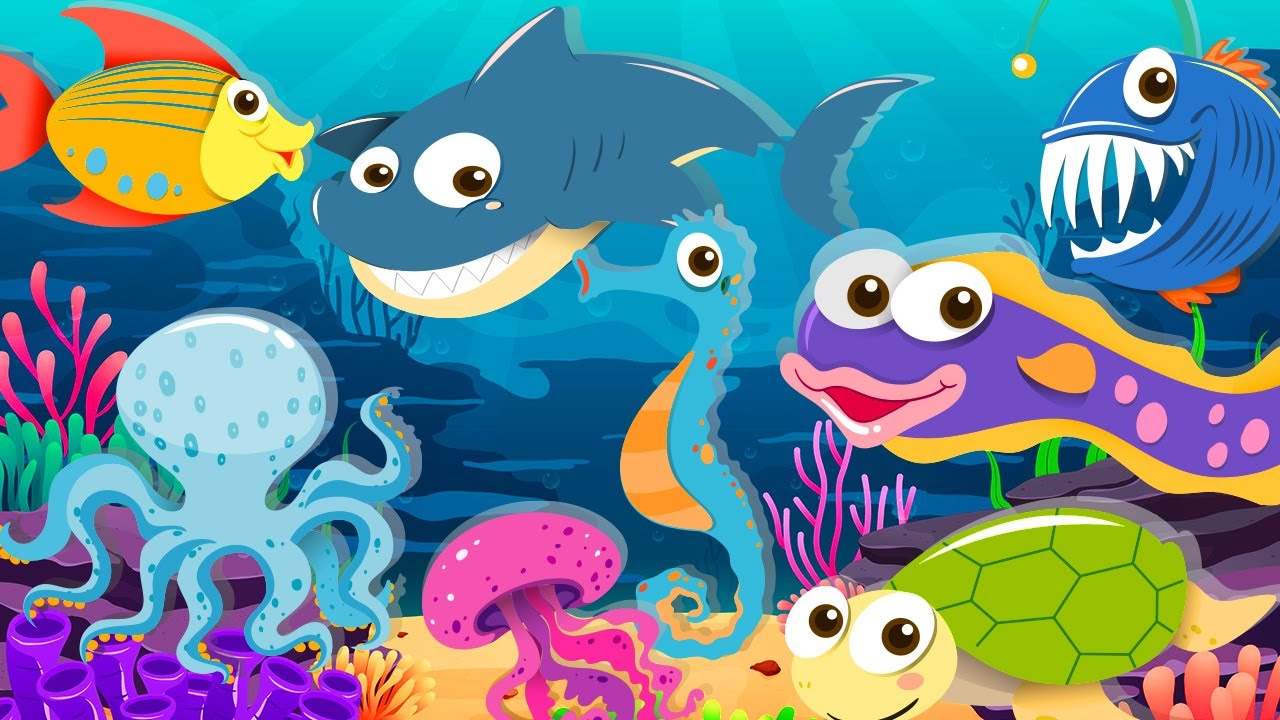 Happy animal moment: Whale, Weasel, Wildebeest, Panda, Cow, Fox, Rabbit ...