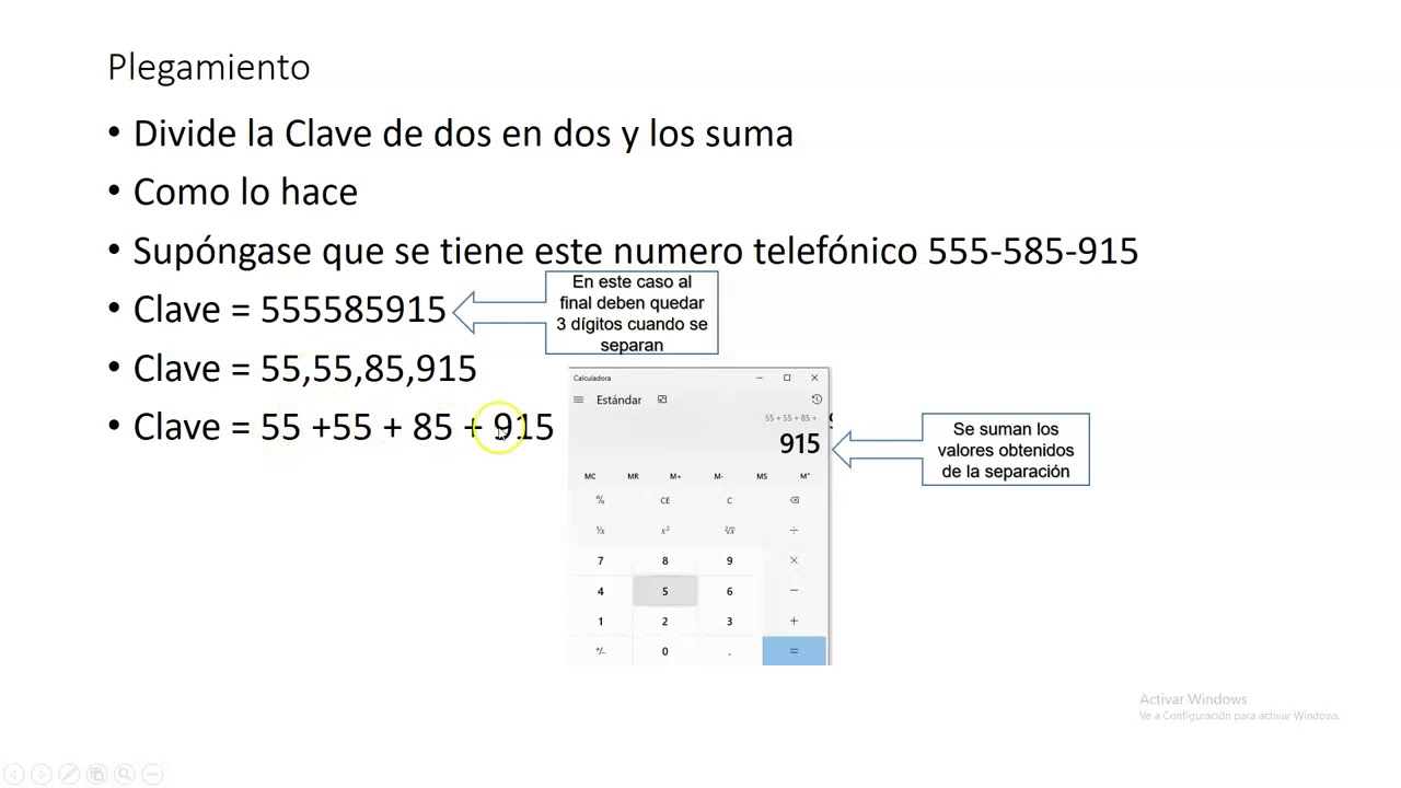 claves hashing - YouTube