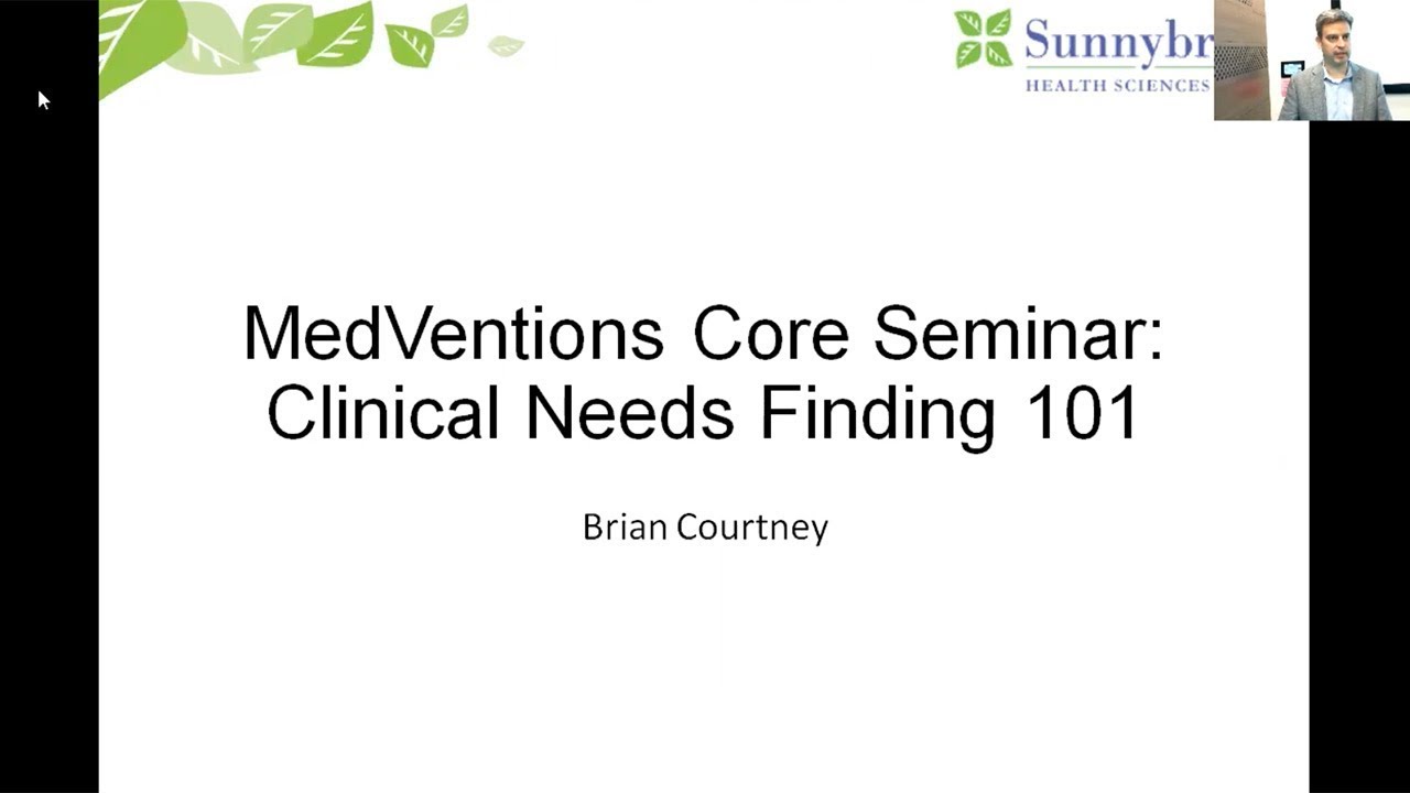Clinical Needs Finding 101 - Medventions Lecture Series - YouTube