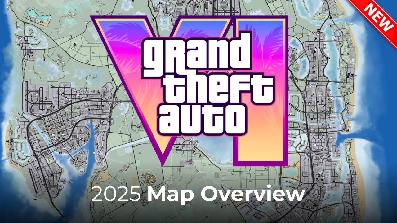 A Detailed Overview of The State Map of GTA 6! (2025 Update) - YouTube