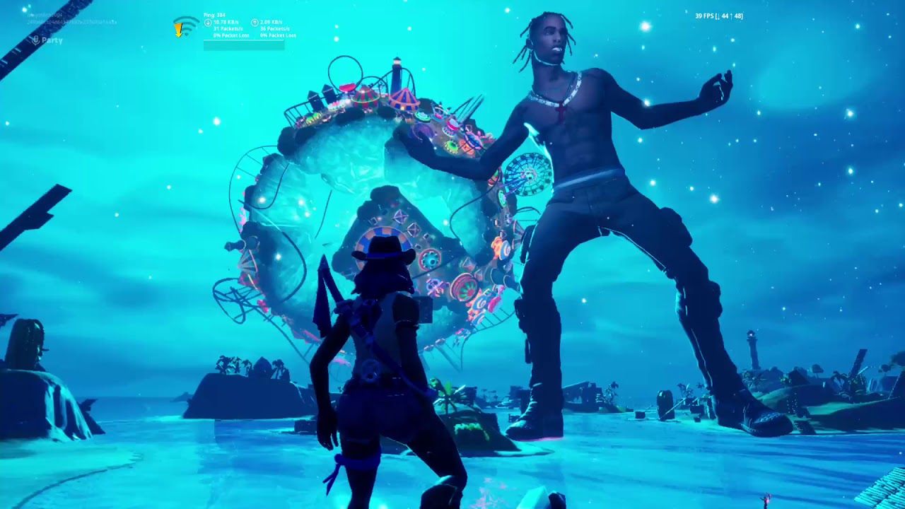 Fortnite Travis scott event - YouTube
