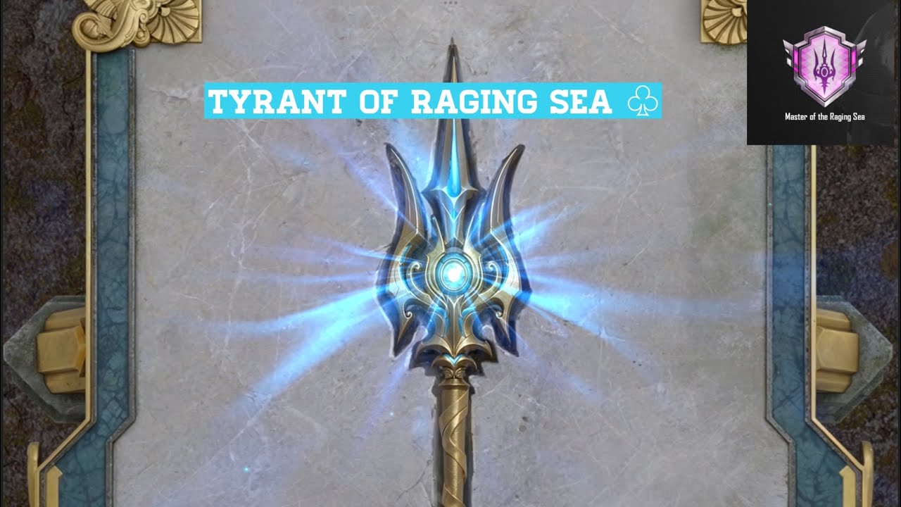 MASTER OF RAGING SEA ( Tyrant of raging sea achievement in ace ...