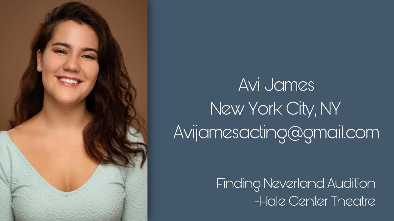 Finding Neverland Audition - Avi James :) - YouTube