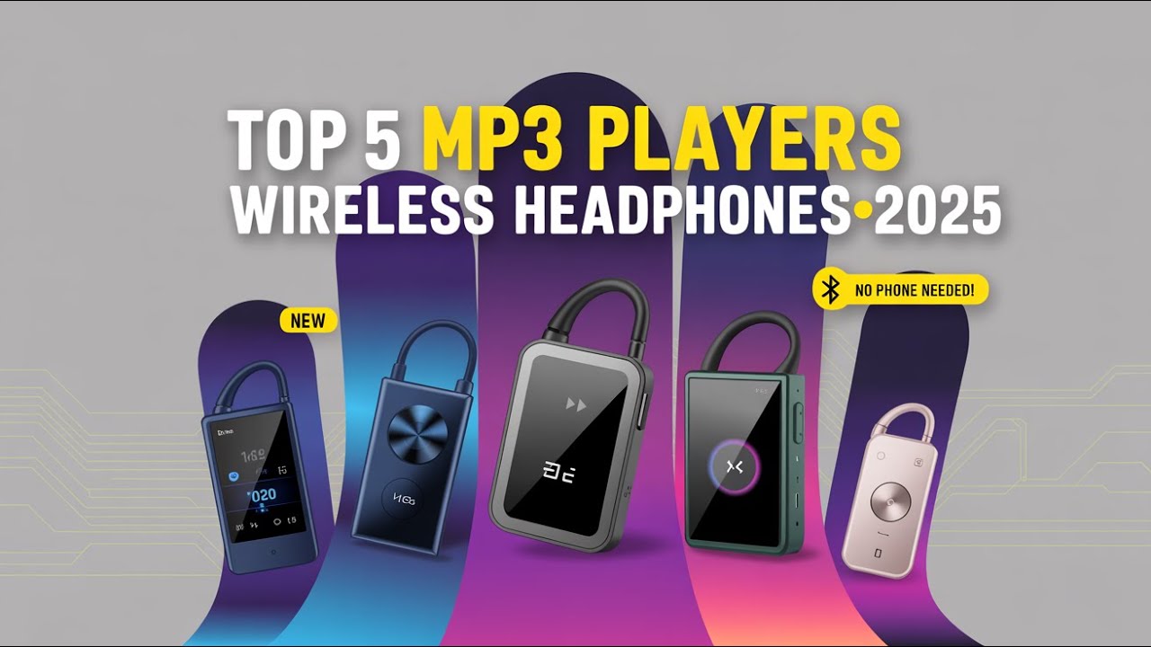 5 Mp3 Player With Wireless Headphones 2025 - YouTube