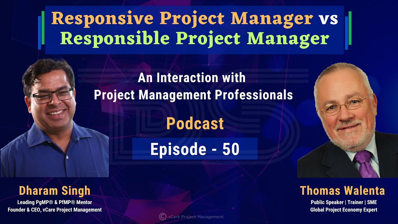 Responsive Project Manager vs Responsible Project Manager | Thomas ...