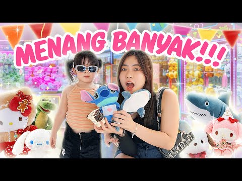 YUKA-CHAN MENANG BANYAK MAINAN DARI MESIN CAPIT! | vlog