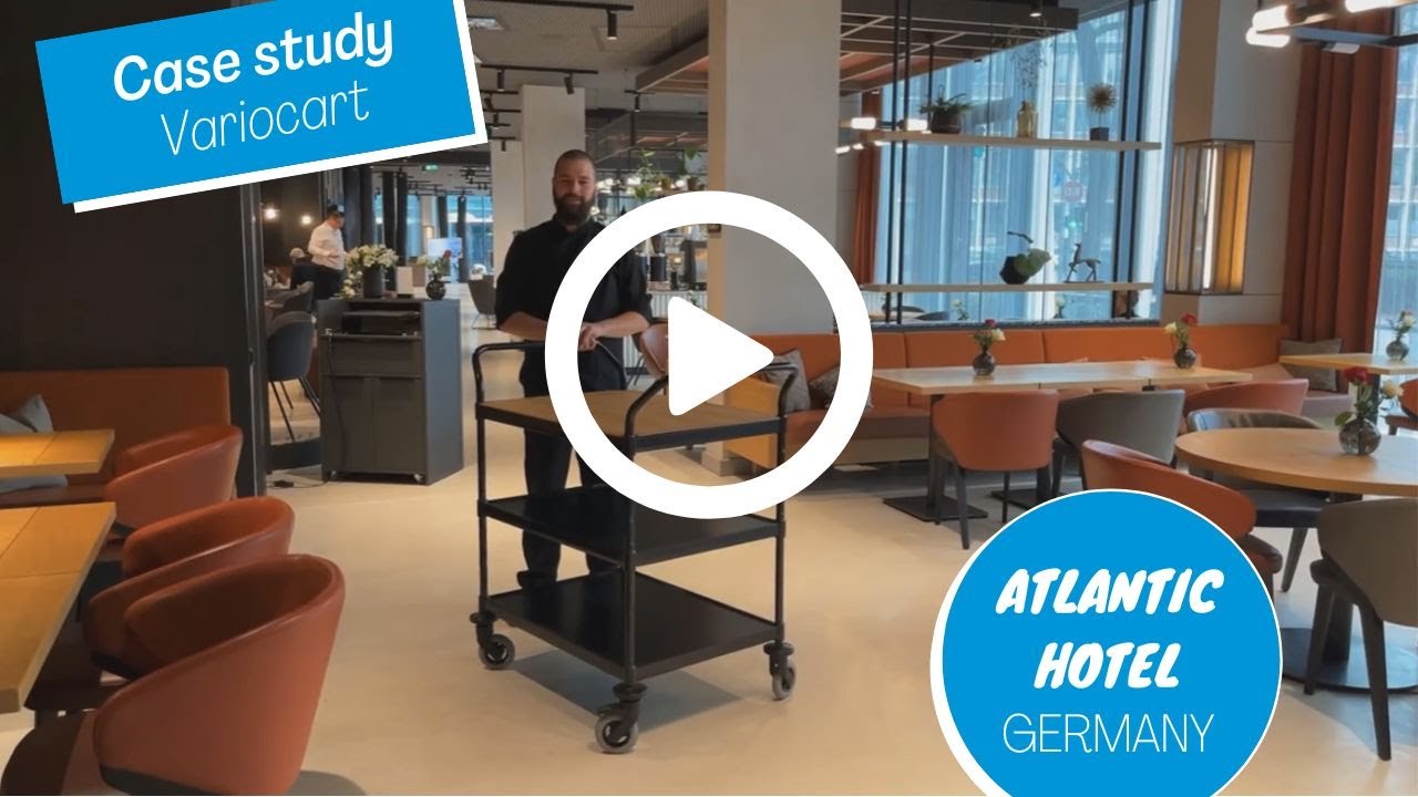 Hupfer Variocart Case study - ATLANTIC Hotel Münster, Germany - YouTube