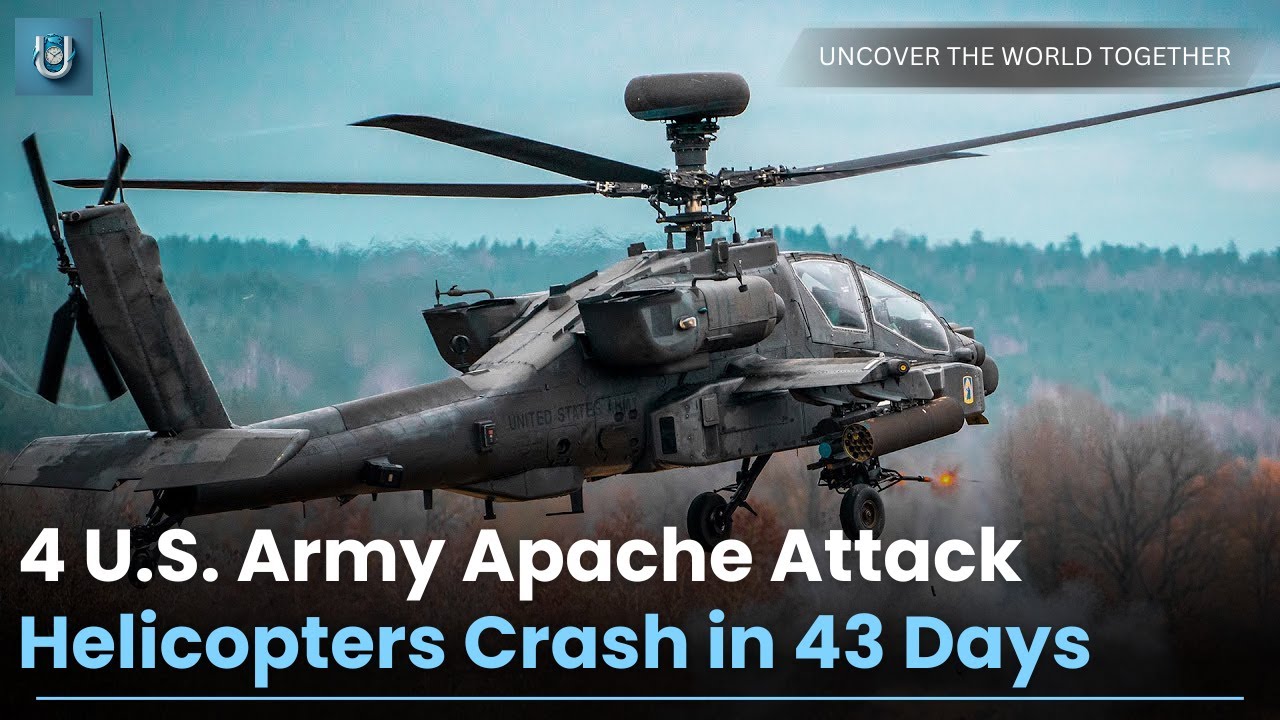 Four U.S. Army Apache Attack Helicopters Crash in 43 Days - YouTube