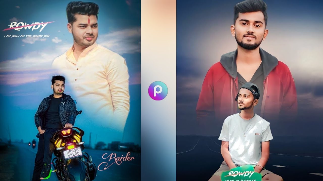 PicsArt Dual Photo Editing | Poster Design Photo Editing l PicsArt ...