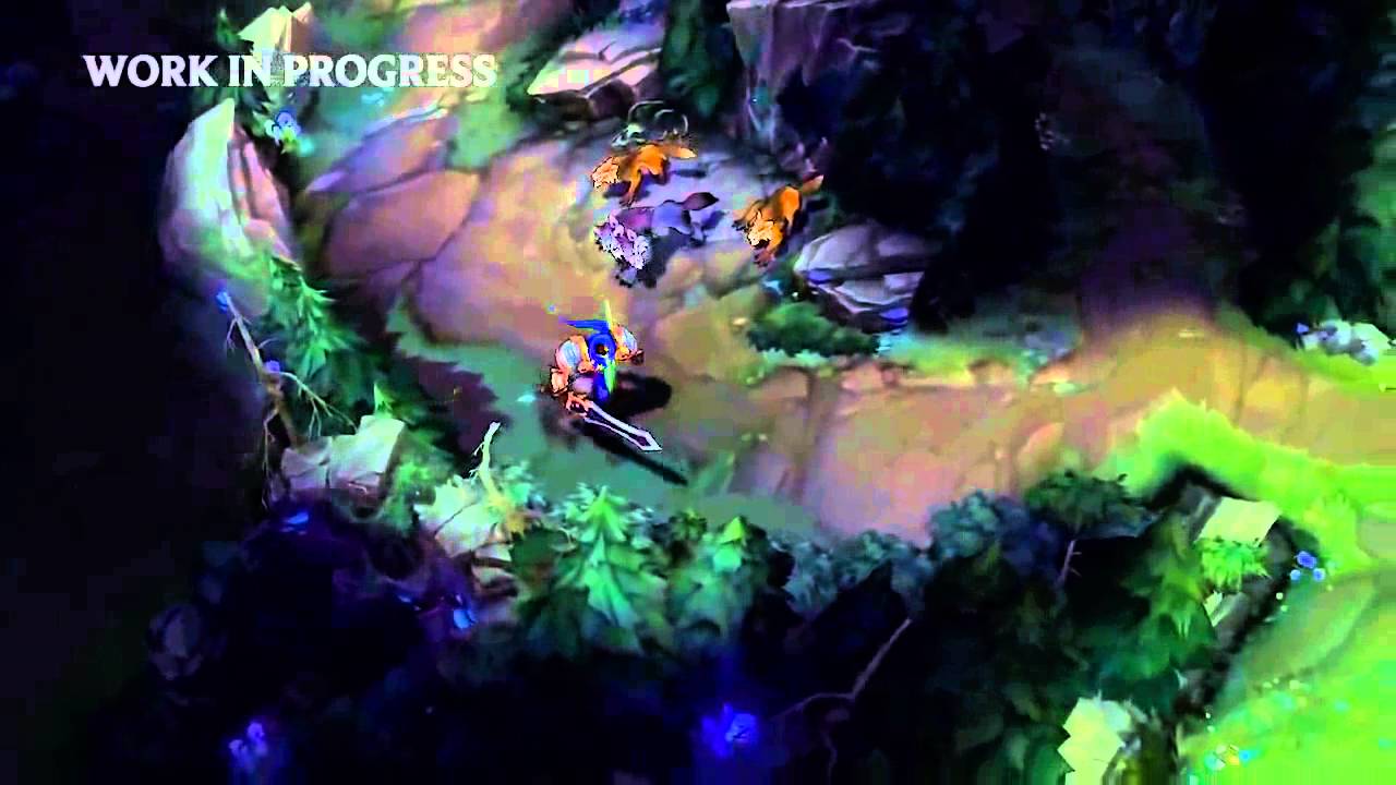 New Summoners Rift Map Visual Update Beta Gameplay! League of Legends ...