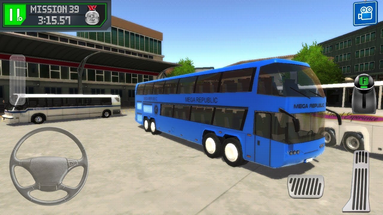 Bus Station: Learn to Drive! | Double Decker Bus Driving Simulator ...