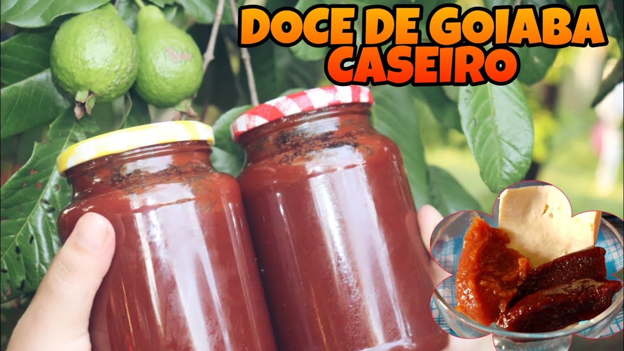 COMO FAZER GOIABADA CASEIRA (doce de goiaba) UMA DELÍCIA!!! - YouTube