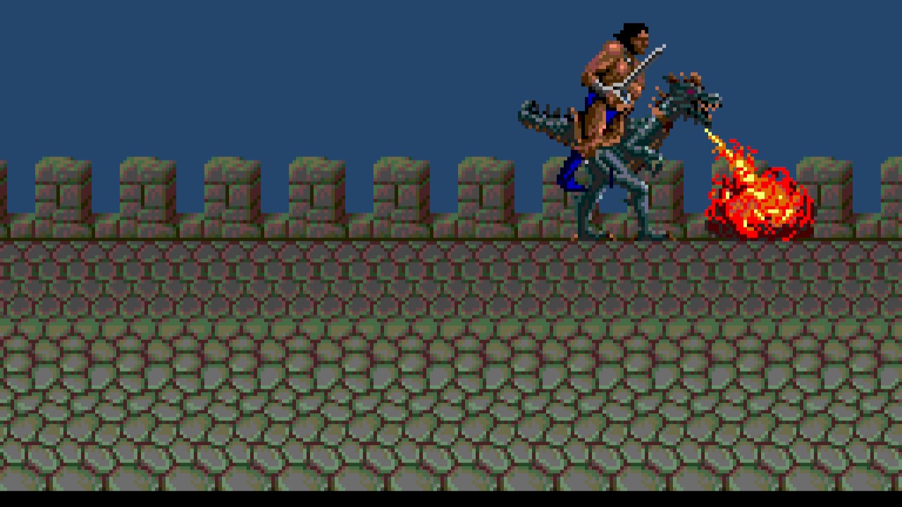 Golden Axe PC Engine 60fps - YouTube