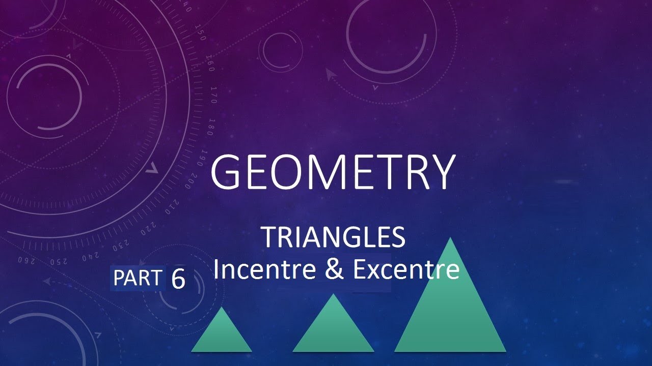 Geometry Part 6 Incentre and Excentre || SSC PATHSHALA - YouTube