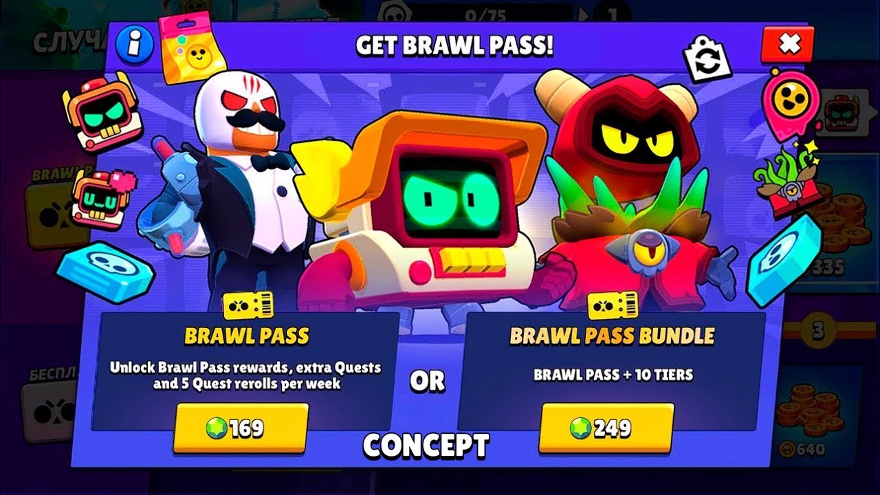 ๐season 17 ๐ New Brawl Pass Unlocking New Brawler Brawl Starsconcept Youtube