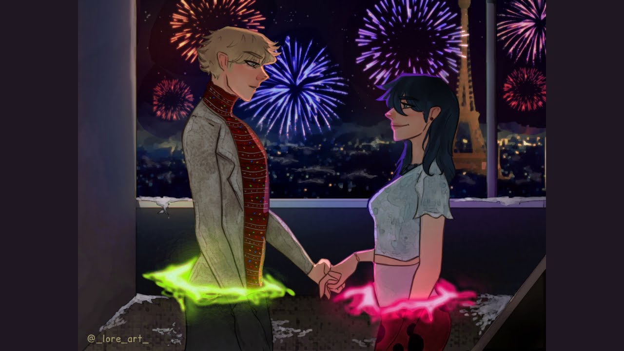 It's you... | Oneshot (LadyNoir. Reveal. New Years Eve. Angst ...