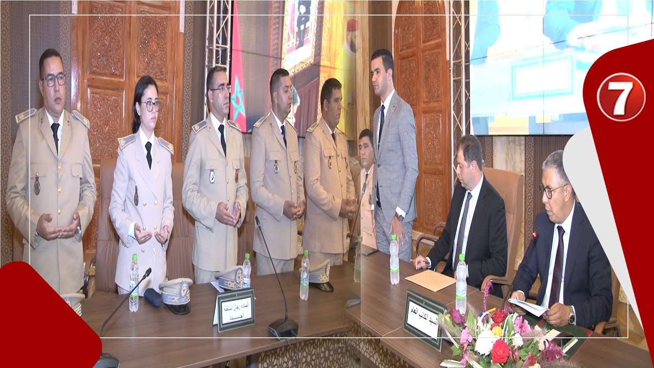 حفل تنصيب رجال السلطة الجدد بحضور الكاتب العام لعمالة مقاطعات ابن امسيك