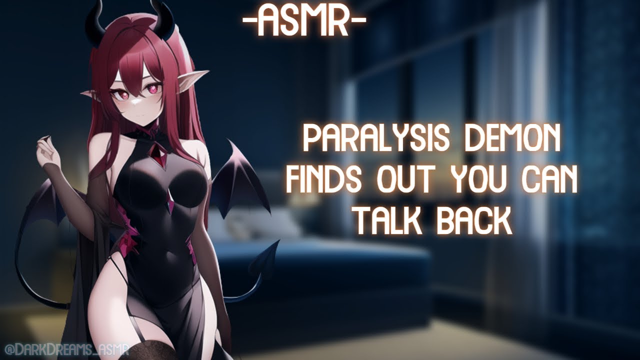 [ASMR] [ROLEPLAY] ♡sleep paralysis demon finds out you know morse code♡ (binaural/F4A) - YouTube