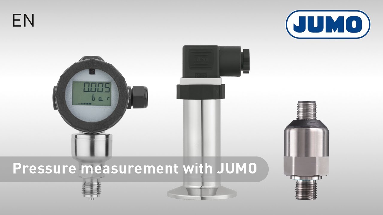 Pressure measurement with JUMO | JUMO | EN - YouTube