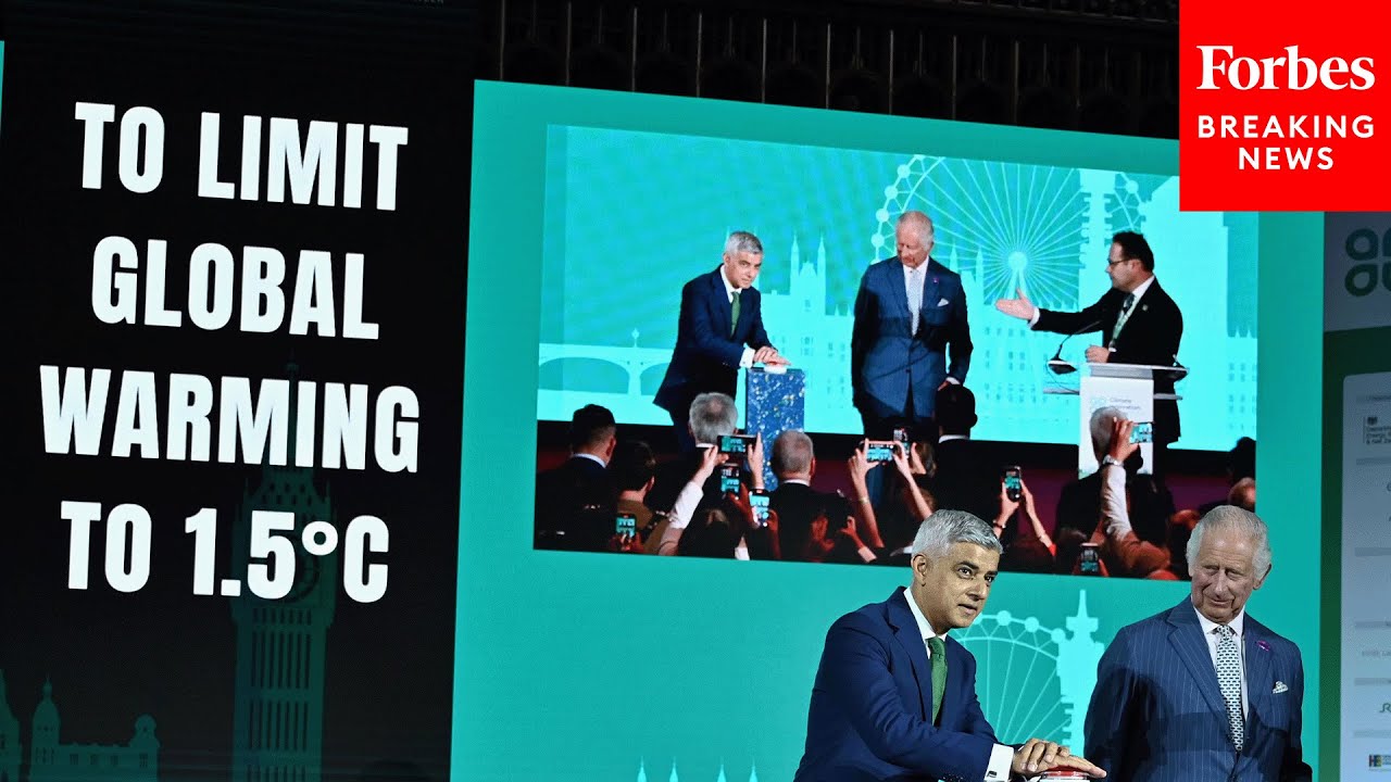 King Charles And Mayor Sadiq Khan Unveil Climate Countdown Clock In ...