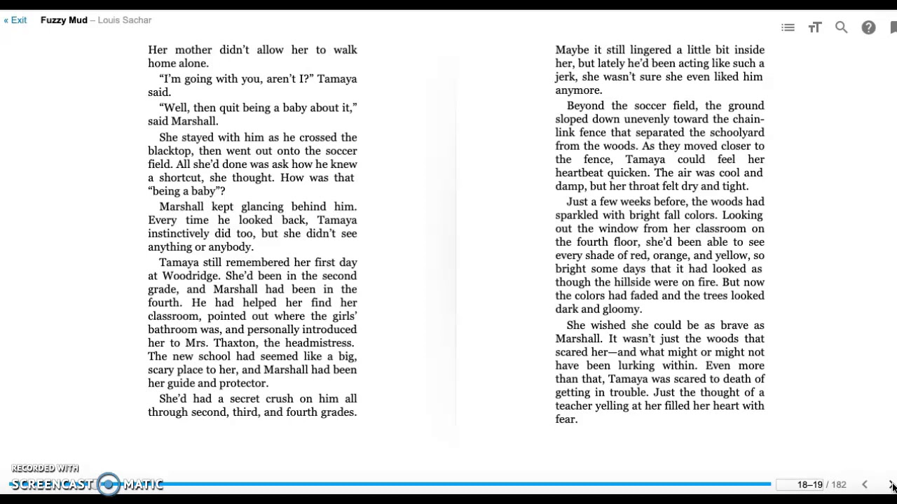 Fuzzy Mud Chapters 3 & 4 - YouTube