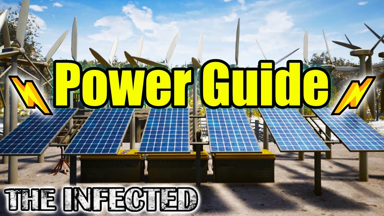How To Build a POWER Grid Easily! | The Infected Tutorial - YouTube
