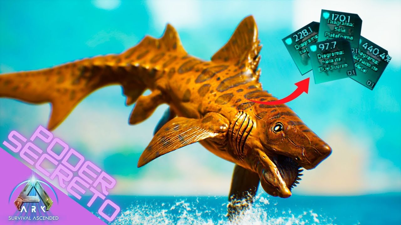 🦈COMO DOMAR o HELICOPRION no ARK ASCENDED! | GUIA COMPLETO + Dicas ...