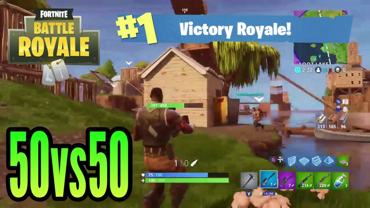 VICTORY 50vs50 NEW GAME MODE (Fortnite 50v50) - YouTube