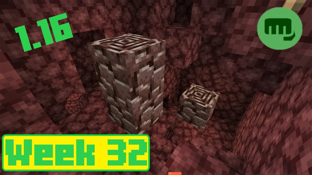 MINECRAFT HARDCORE SURVIVAL Week 32 | Nether Update & Finding Ancient ...