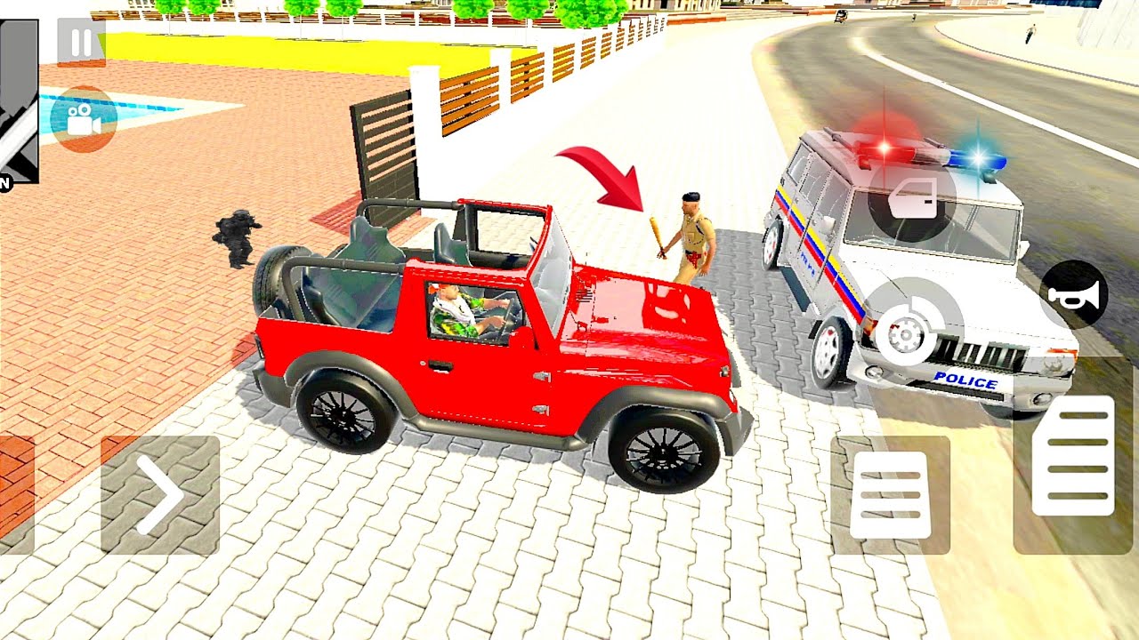 mahindra that 4x4 Indian theft auto new update police Car - YouTube