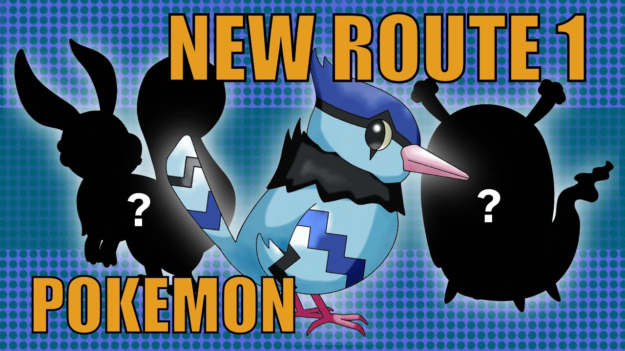Designing NEW Route 1 Pokemon For My Own Pokemon Region | Pokemon ...
