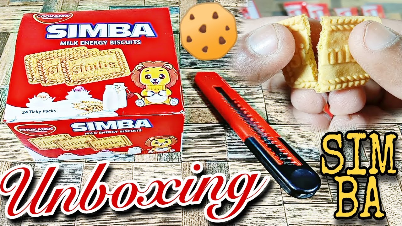 Simba Milk Energy Biscuits Unboxing | Sajidali Experiment - YouTube