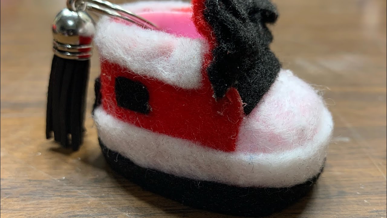 Baby Shoe Keychain - YouTube