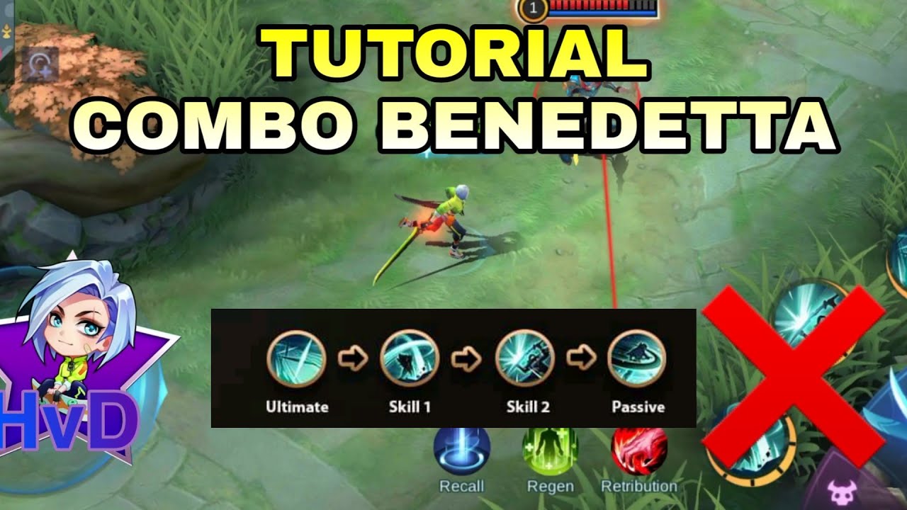 tutorial combo benedetta HERO YG WAJIB DIPAKAI DI RANK - YouTube